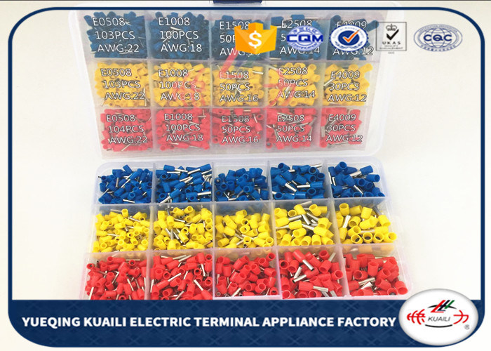 Insulated Cord Pin End Copper wire ferrule kit 1000pcs FOR Crimp Terminal
