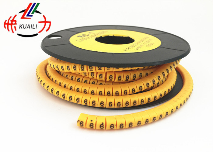 Flat Heat Shrinkable EC Type Cable Marker Tube Cable Sleeve With ...