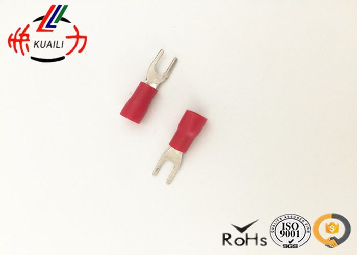 Custom Insulated Wire Terminals U Type Fork Cold Press Wire Terminal Crimp