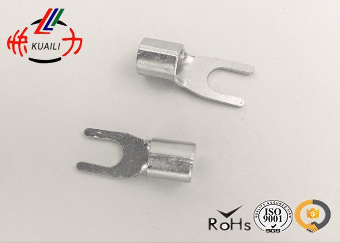 SNB Fork Copper Naked Electric Meter Non Insulated Wire Terminals ...