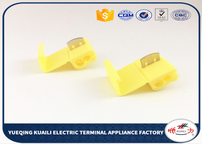 Quick Connect Wire Terminals 12-10AWG Yellow Color Quick Splice ...