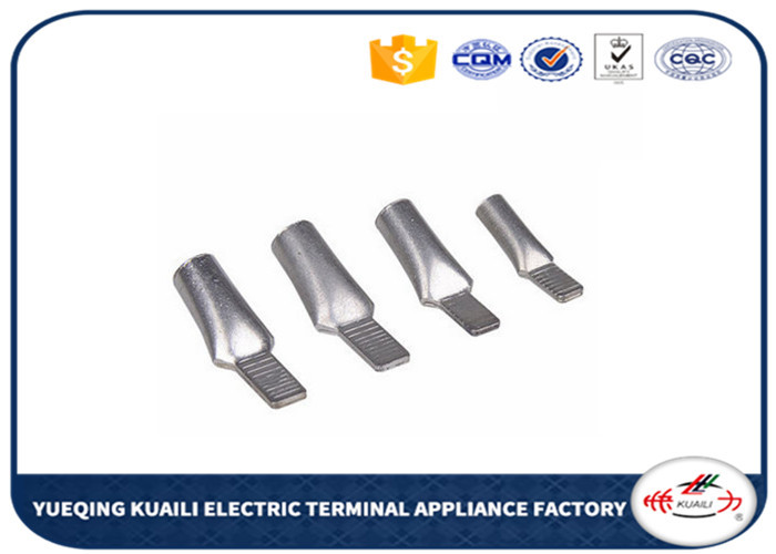 C45 Plug In Needle Cold Tinned Copper Cable Lugs Male / Female