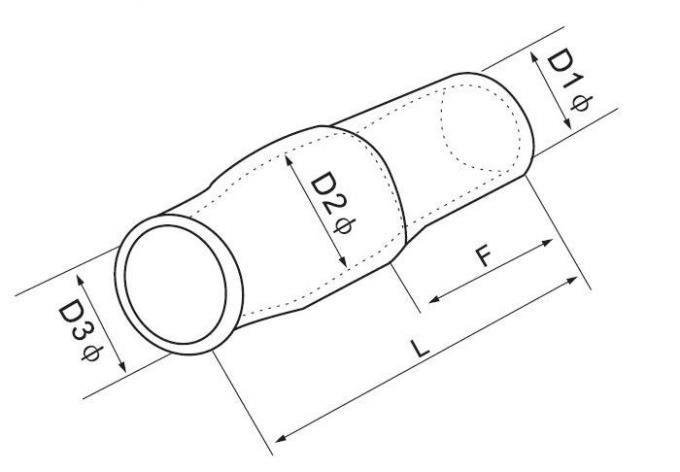 Plastic Terminal Vinyl Wire End Caps , Vinyl Hats Electric Cable ...