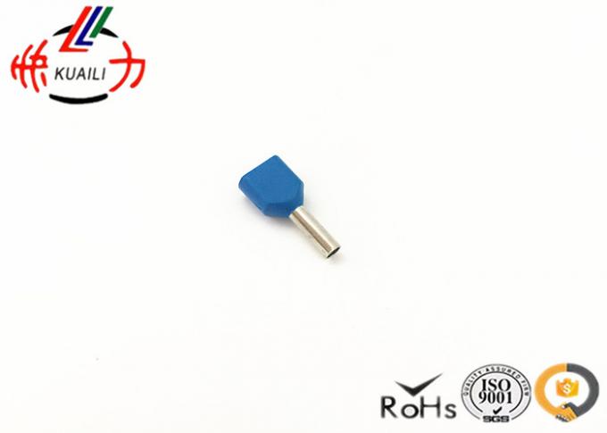 Insulated twin cord end terminals Double line and pipe shape TE16-14