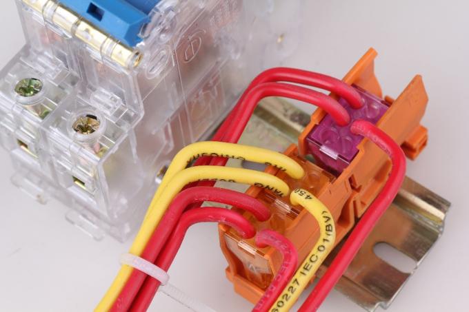 Wire Connectors Terminals Purple Wago Quick Splice Connector