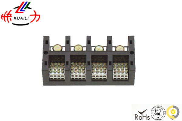 High Current Single / Three Phase Wire Connectors Terminals Enclosed ...